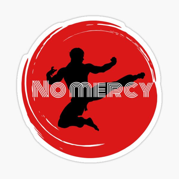 "cobra kai no mercy" Sticker by talentx | Redbubble