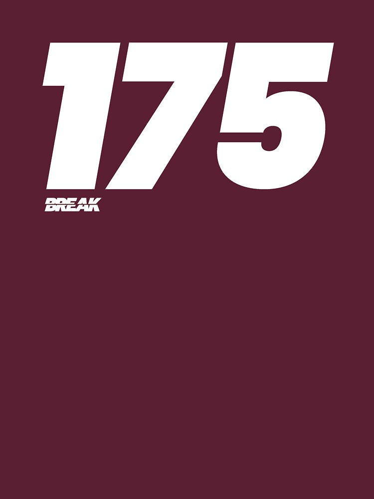 "175 bpm. For Drum and Bass, Jungle fans" T-shirt by BREAK-BEATS ...