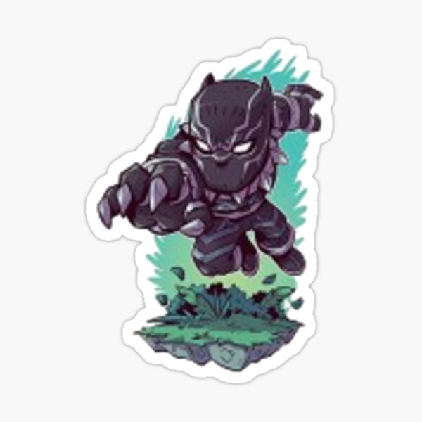 Black Panther Marvel Stickers | Redbubble