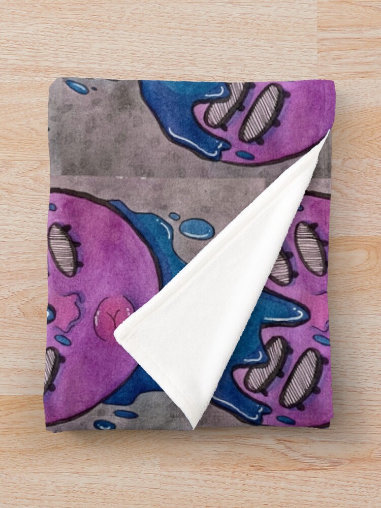 "Gooey goop " Throw Blanket for Sale by Ghost-partys | Redbubble