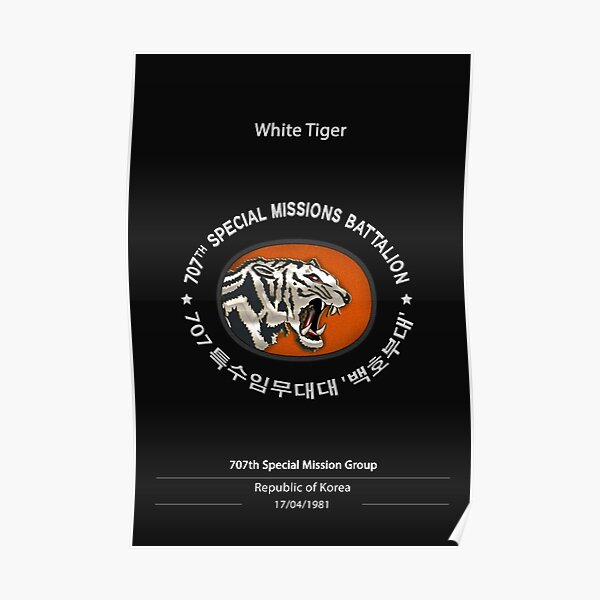 "707th Special Mission Group" Poster for Sale by Lost-Samurai | Redbubble