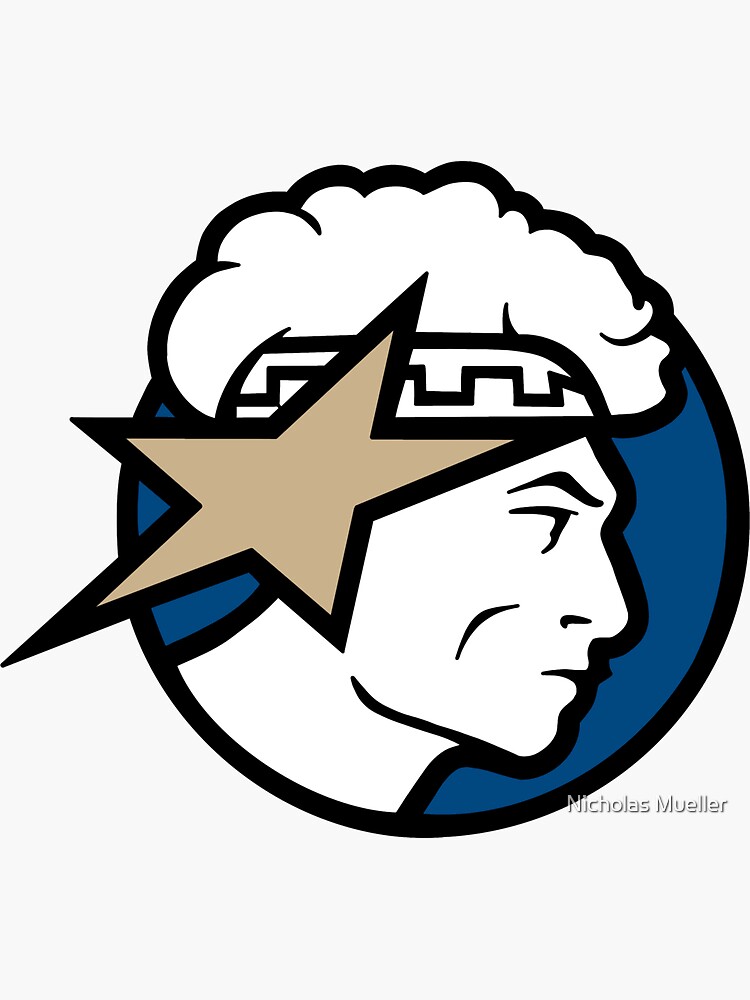 "UIS Orion Mascot Logo Design" Sticker by Nick1713 | Redbubble
