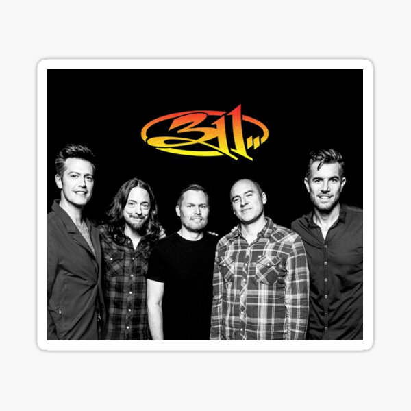 311 Band Tour Stickers | Redbubble