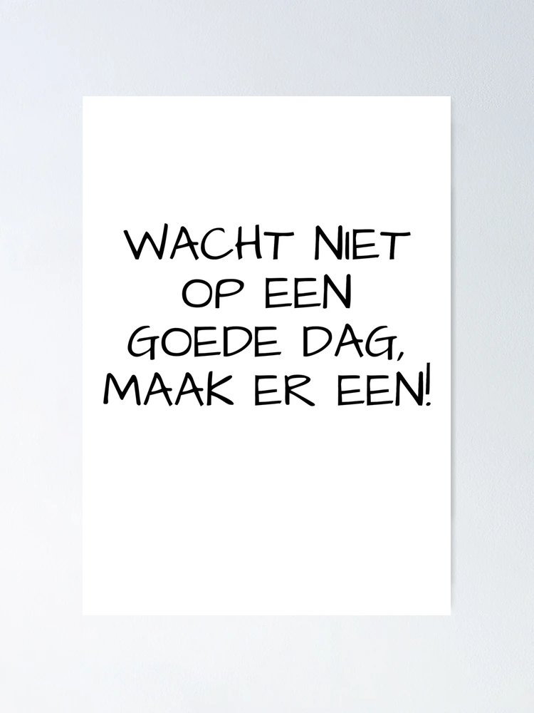 Een Poster