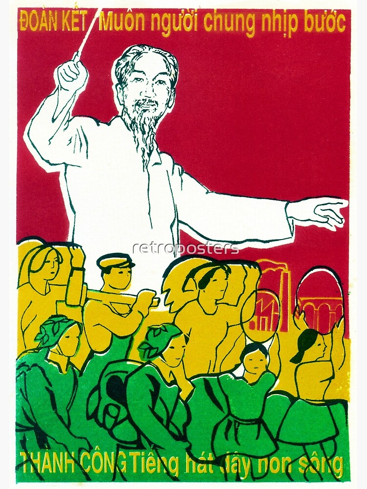 Unite Everyone At The Same Pace! Vietnam Unity Propaganda Message ...