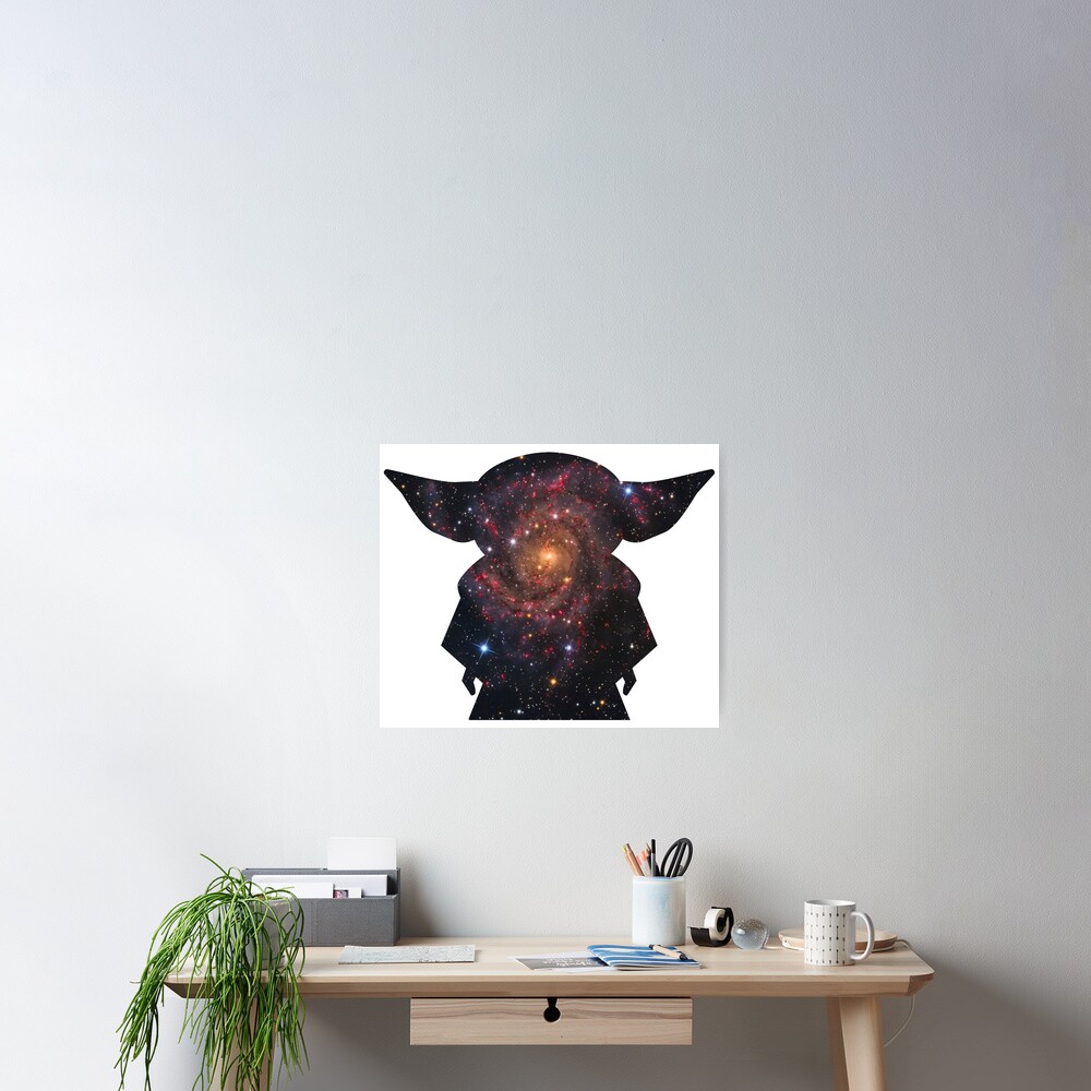 "Baby alien Silhouette" Poster by chillstudio | Redbubble