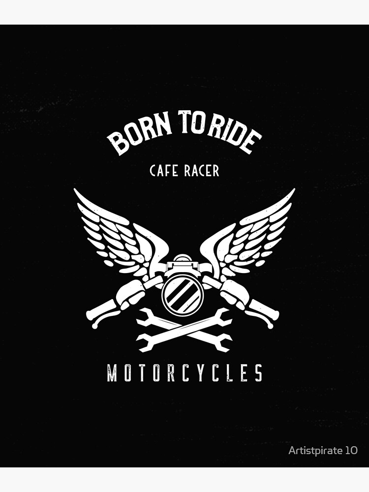 "Born to ride" Poster for Sale by Abby7895 | Redbubble