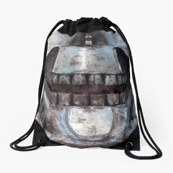 "Robot Mouth and Jaw" Drawstring Bag for Sale by Nerdy-Tees | Redbubble