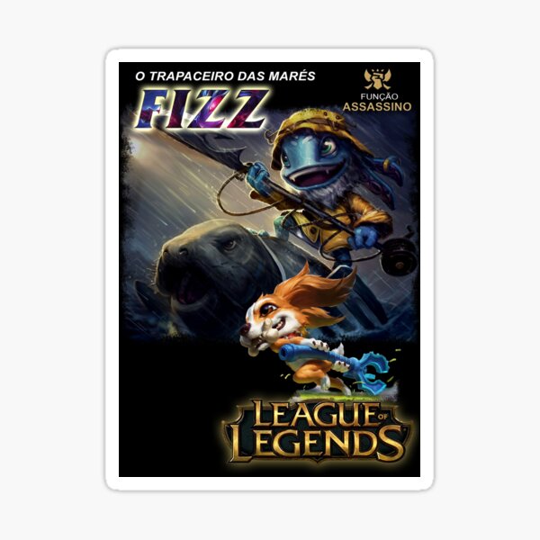 League Of Legends Fizz Stickers | Redbubble