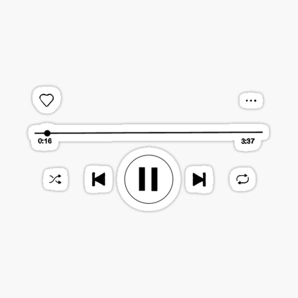"song" Sticker by darkseoul | Redbubble
