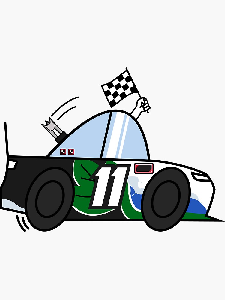 "Nascar Justin Haley 2020 Daytona Win Xfinity Series EMini" Sticker for ...