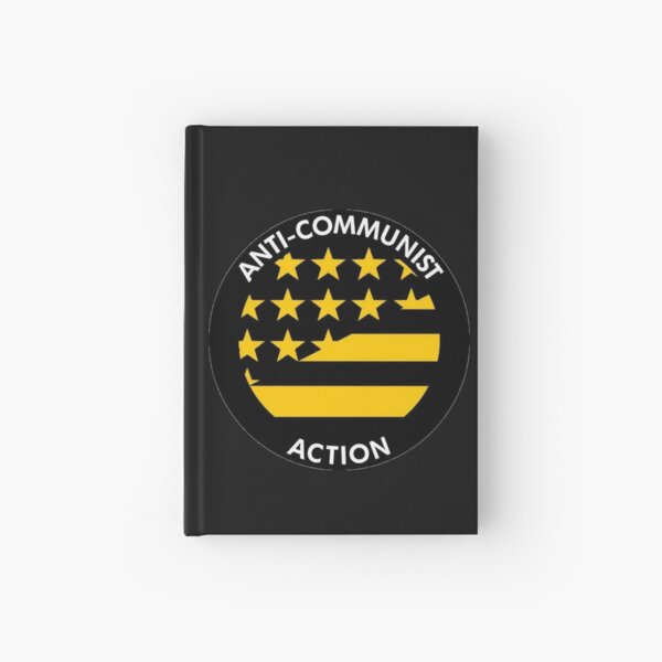Anti Communist Action Hardcover Journals | Redbubble