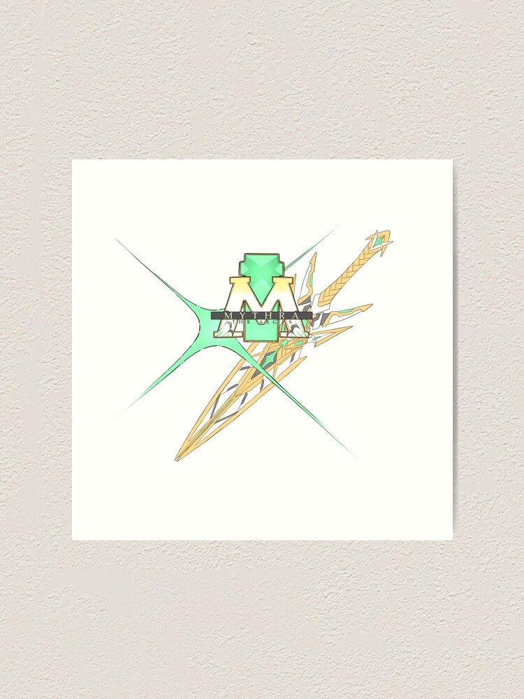 "Xenoblade Chronicles 2 - Mythra Logo" Art Print for Sale by ...