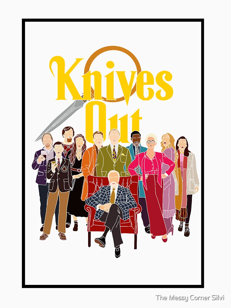 "Knives Out" T-shirt by Sillz96 | Redbubble | knives out t-shirts ...