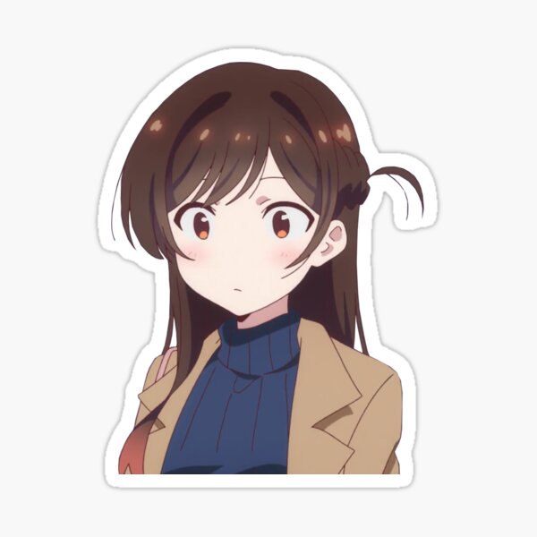 Pegatina «alquilar una novia mizuhara / chizuru chibi» de SwampySoup ...