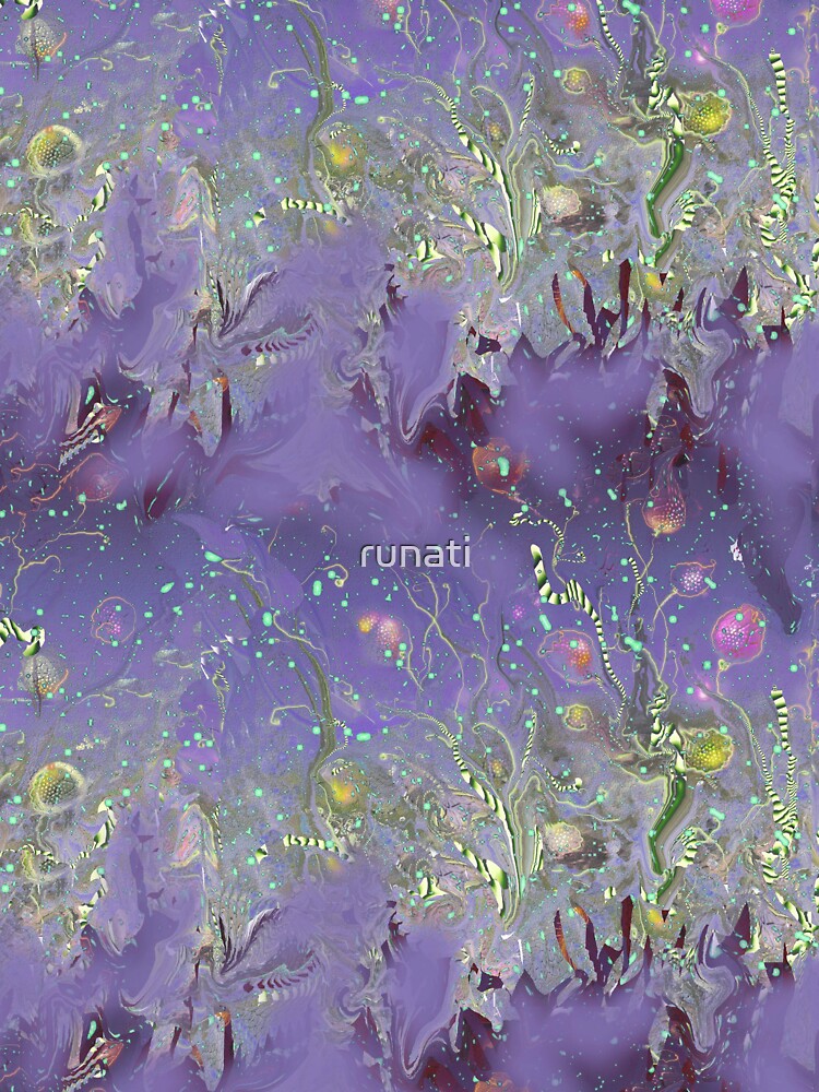 "Pattern Meadow Lila" T-shirt for Sale by runati | Redbubble | meadow ...