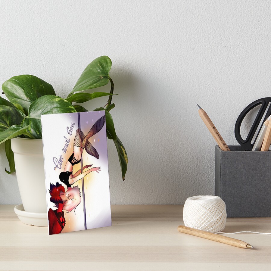 "Radiodust Love and Sex" Art Board Print by Yucenkio | Redbubble