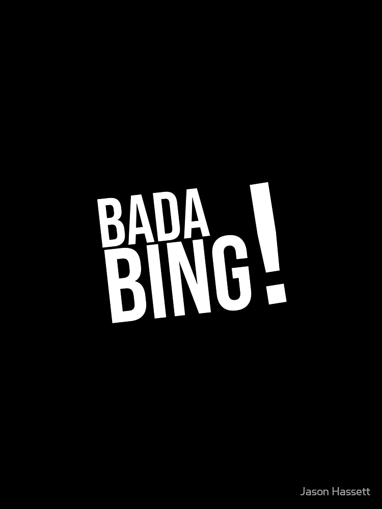 "Bada Bing!" Sleeveless Top for Sale by bepresentinyou | Redbubble