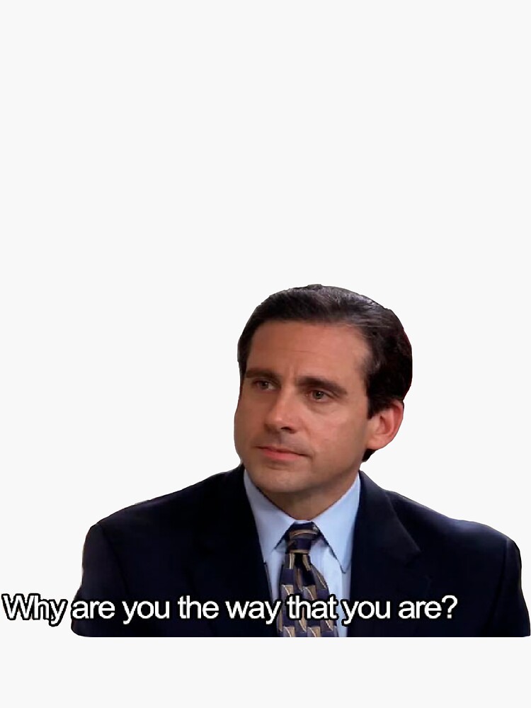 "funny office meme" Sticker for Sale by clairecreate | Redbubble