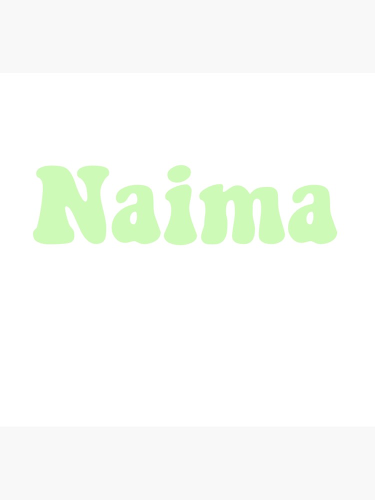 "Naima Custom" Sticker for Sale by phiphydesigns | Redbubble