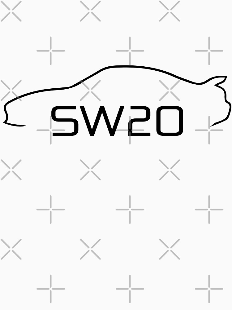 "SW20 MR2 Outline Shirt" T-shirt for Sale by MikeKunak | Redbubble ...