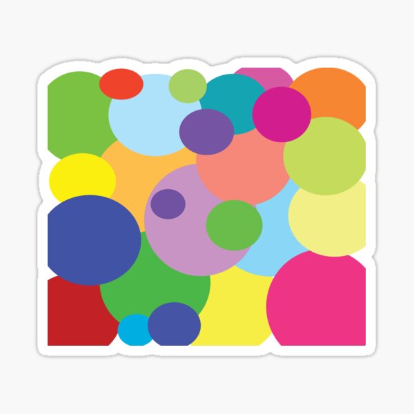 Bouncy Balls Stickers | Redbubble