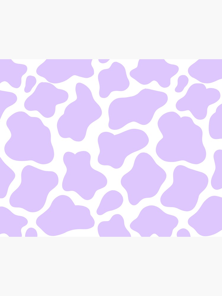"Purple Cow Print" Sticker by AmandazDesigns | Redbubble