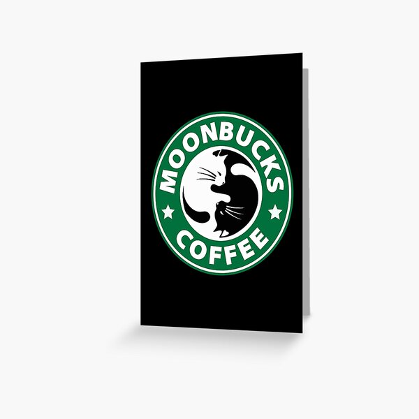 "Moonbucks Sailor Moon-Inspired Coffee Shop Design" Greeting Card by ...