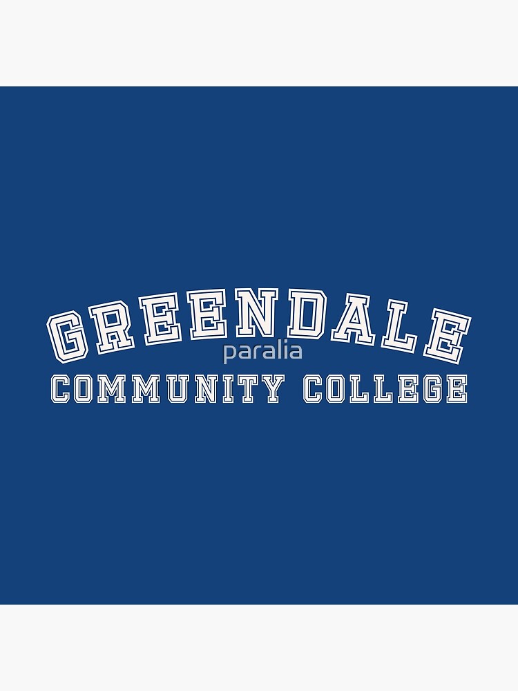 "Greendale Community College Varsity" Poster for Sale by paralia ...