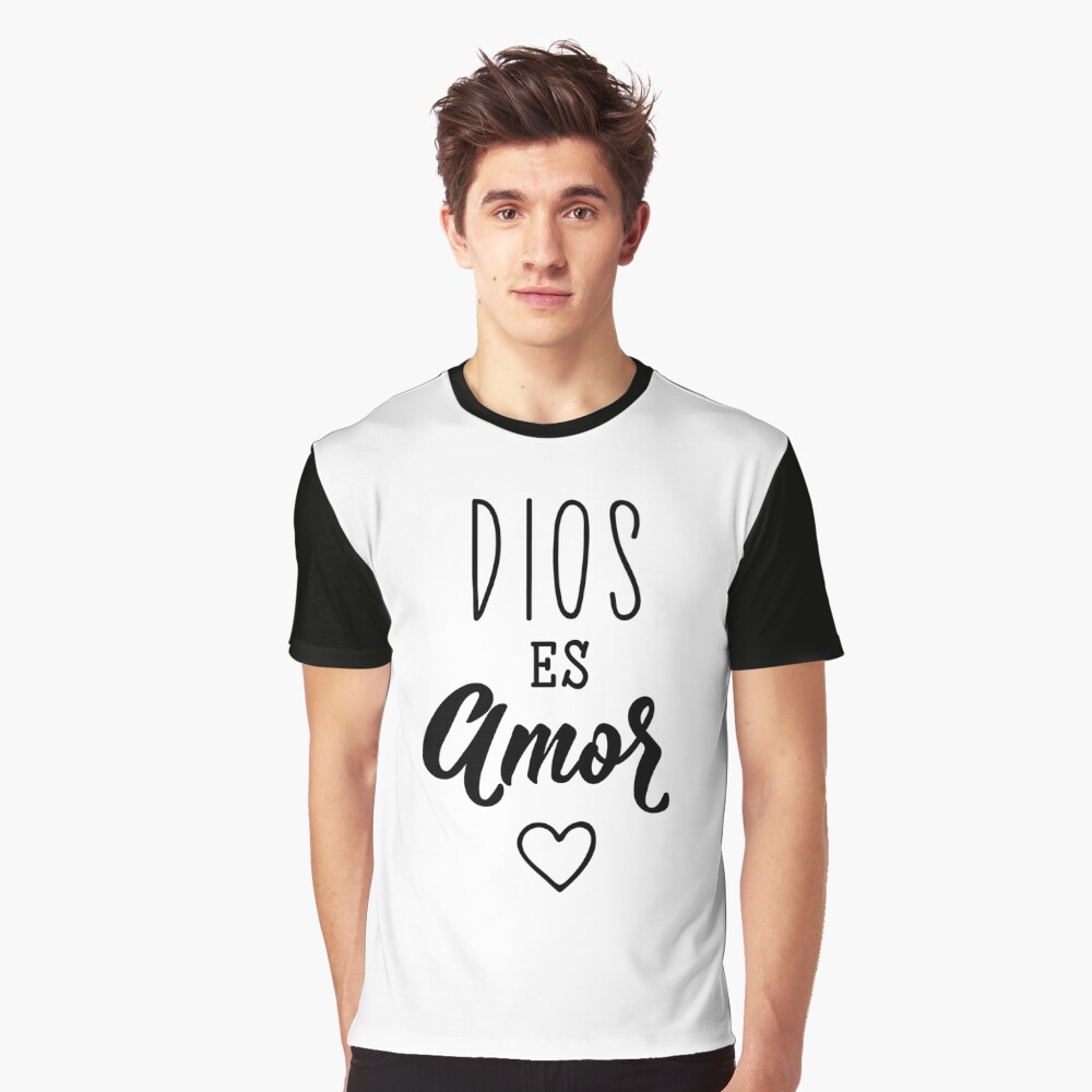 "God is love - in Spanish. Lettering. Dios es amor." Sticker for Sale ...