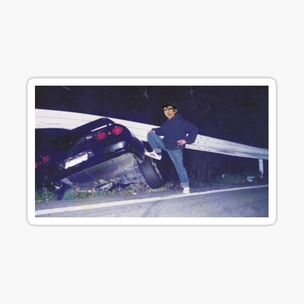 "Initial D Nakazato R32" Sticker by Deepcale | Redbubble