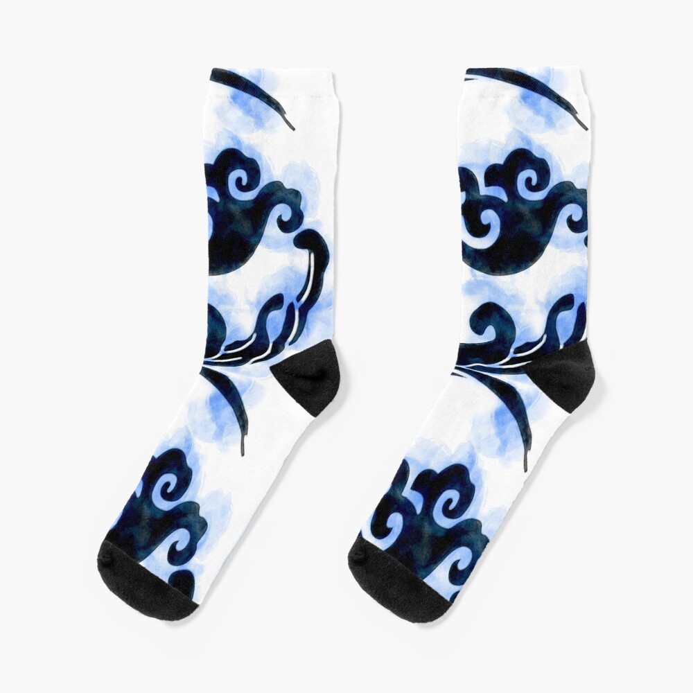 "Cloud Recesses Emblem" Socks for Sale by Annpyon | Redbubble
