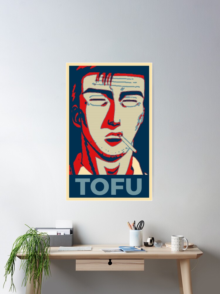 "Initial D Tofu Bunta" Poster by Deepcale | Redbubble