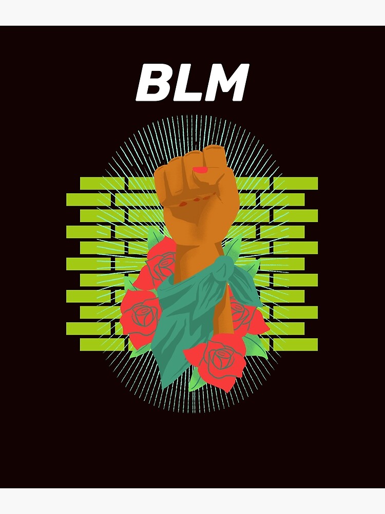" BLM" Poster for Sale by Skaters | Redbubble