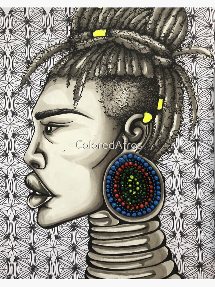 "Zulu" Sticker for Sale by ColoredAfros | Redbubble