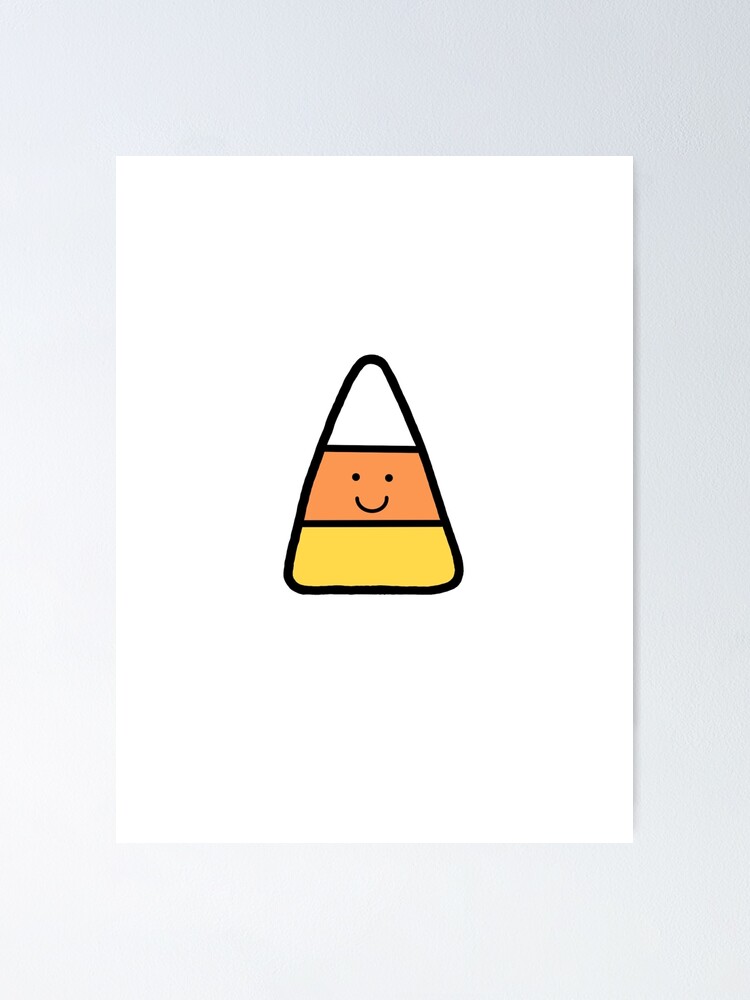 "Happy Candy Corn" Poster by SRCreates | Redbubble