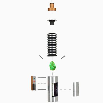 "Lightsaber Cross-section" Greeting Card for Sale by NostalgicColour ...