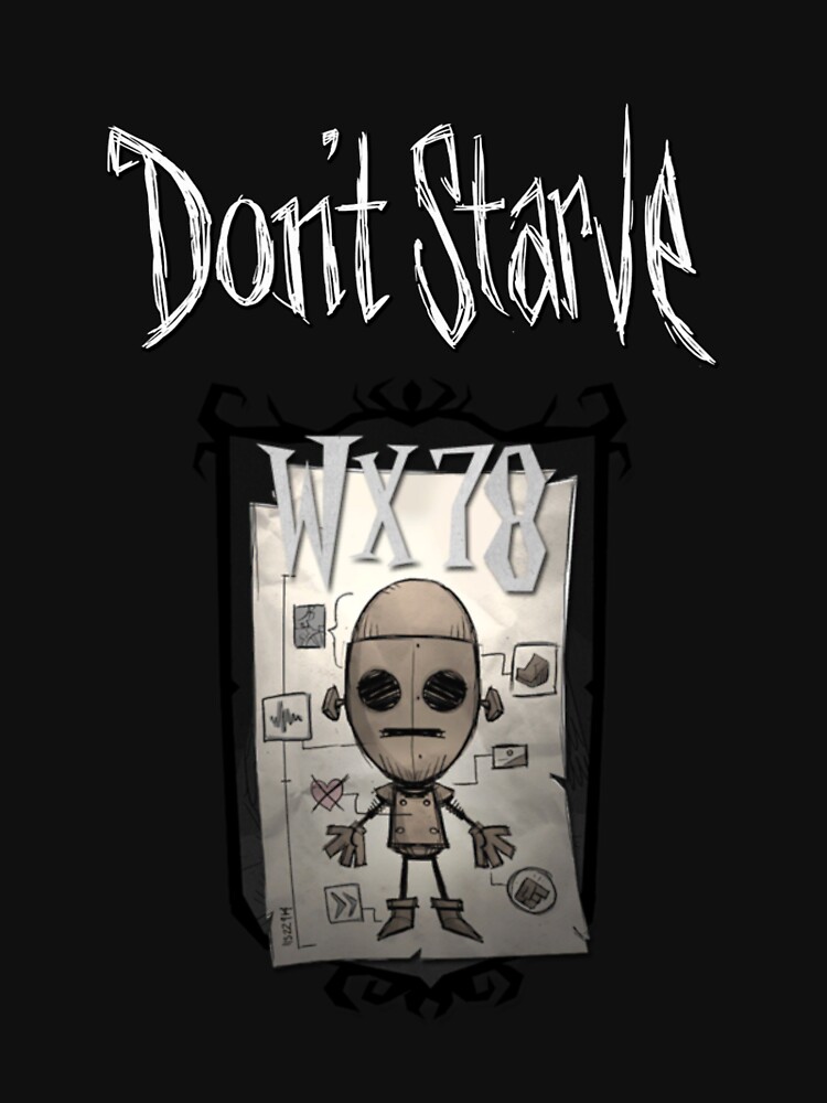"Don't Starve WX-78 Fan Art" T-shirt for Sale by ulitau | Redbubble ...