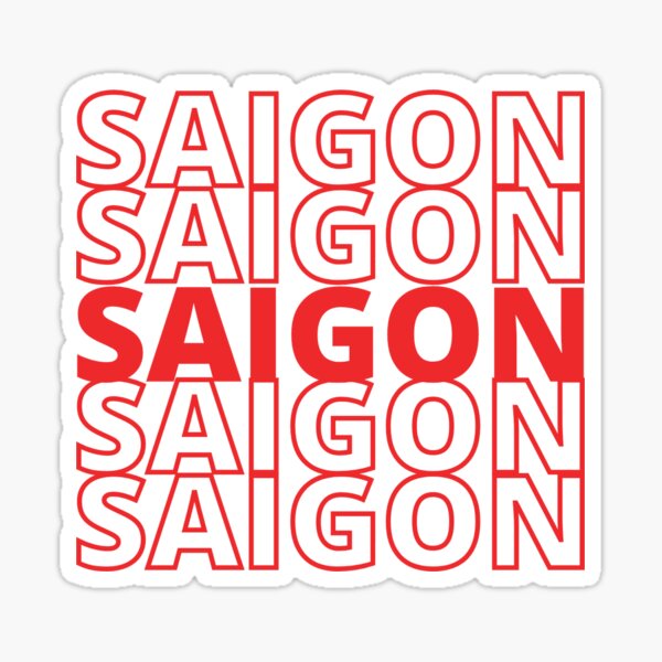 "saigon vietnam kid " Sticker for Sale by marcadao99 | Redbubble