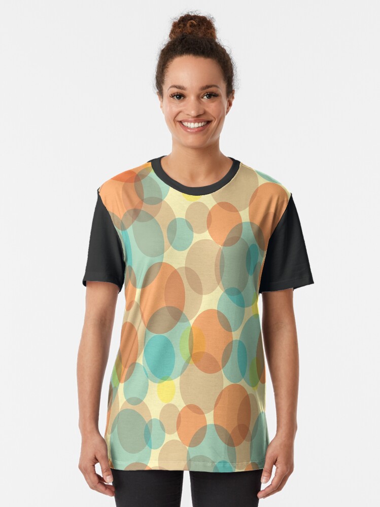 "Circles" T-shirt for Sale by 3AGOnlineStore | Redbubble | colourful ...