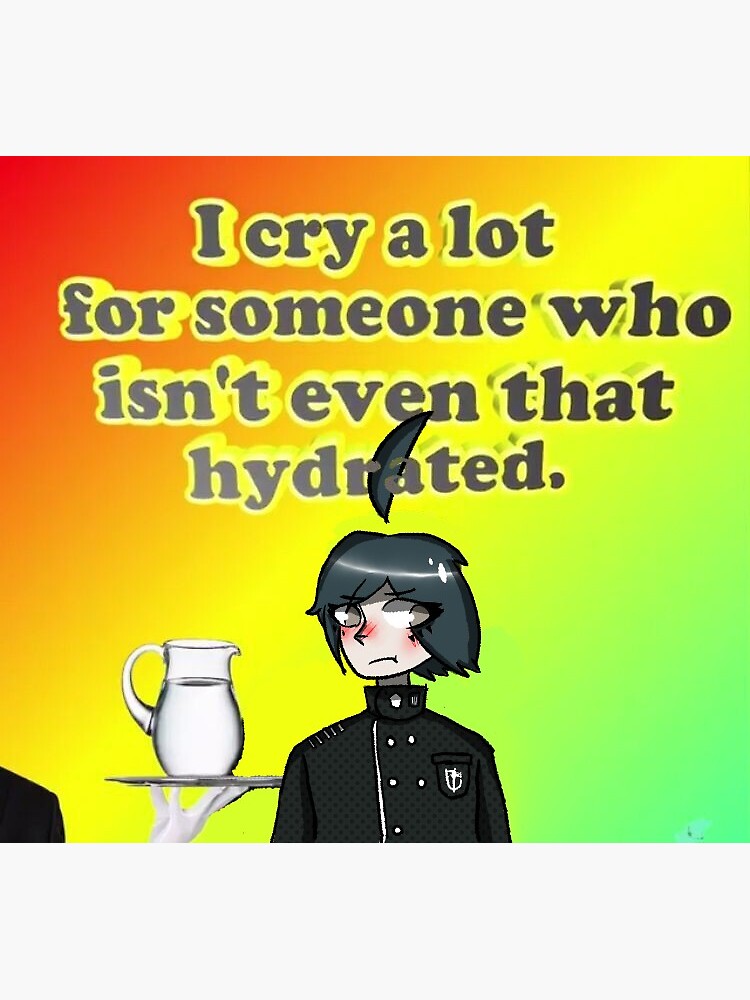 "sad shuichi saihara" Sticker by imsunny20 | Redbubble