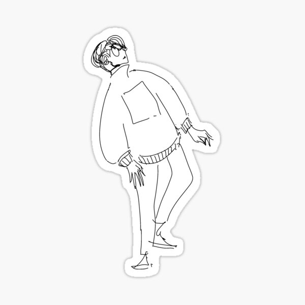 "Woh" Sticker for Sale by stephabie | Redbubble