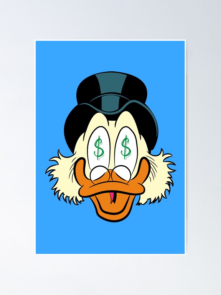 "Duck Rich Type Face" Poster for Sale by vacaman | Redbubble