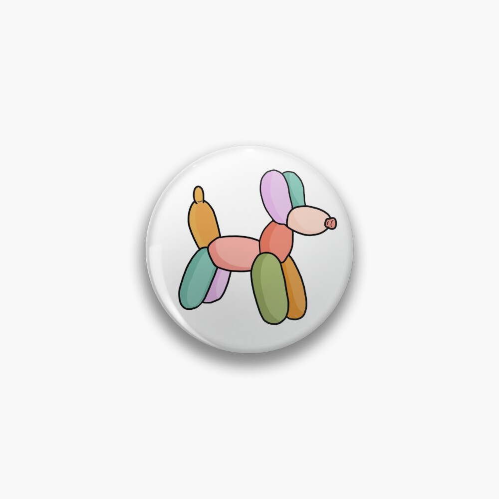"Pastel Balloon Dog" Sticker for Sale by emtursch12 | Redbubble
