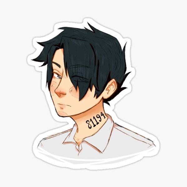 ""The Promised Neverland" Ray" Sticker for Sale by bb-doodles | Redbubble