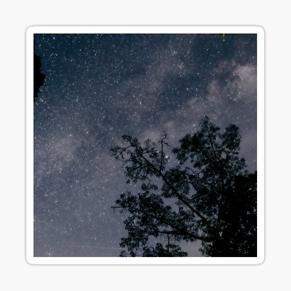 "Starry night sky" Sticker for Sale by Artmanic2112 | Redbubble