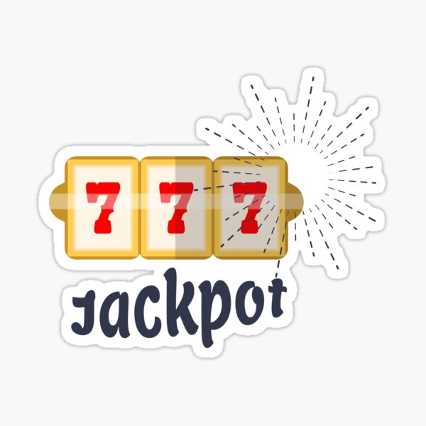 "T shirt Slot Jackpot" Sticker by Surasak | Redbubble