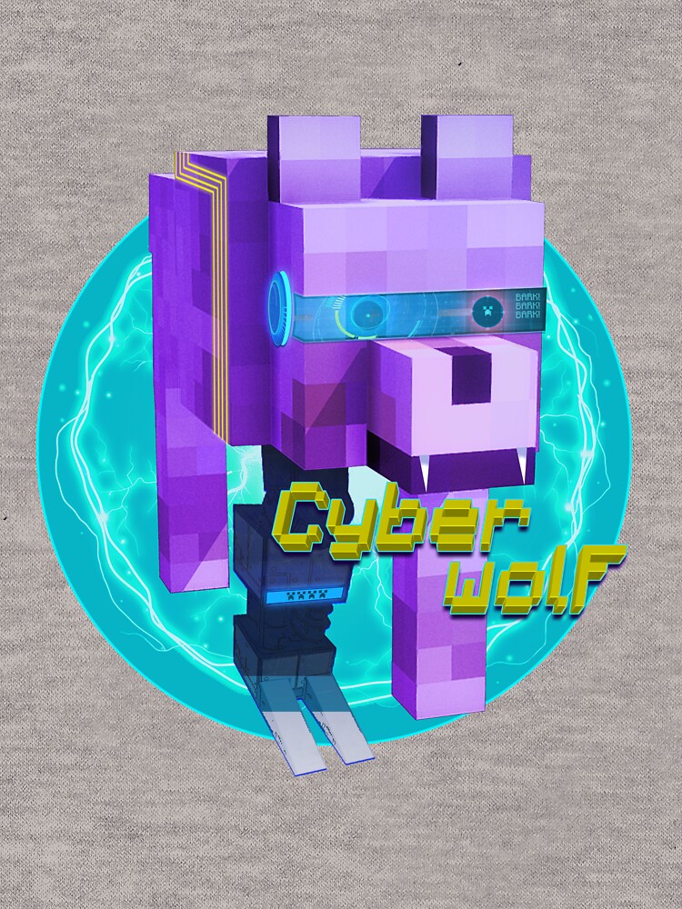 Minecraft «CyberwolF-1» Lightweight Hoodies sold by Mila | SKU 555924 ...