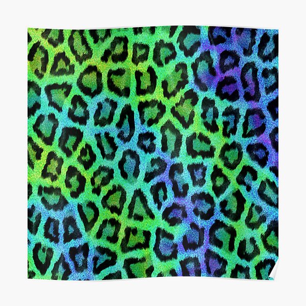 "Colorful Animal Prints" Poster by Hanokah | Redbubble