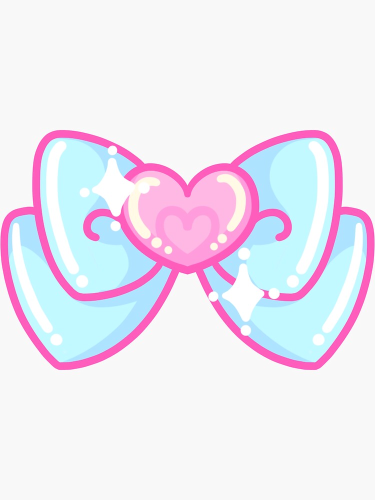 "Magical Girl Bow" Sticker for Sale by Altiariia | Redbubble